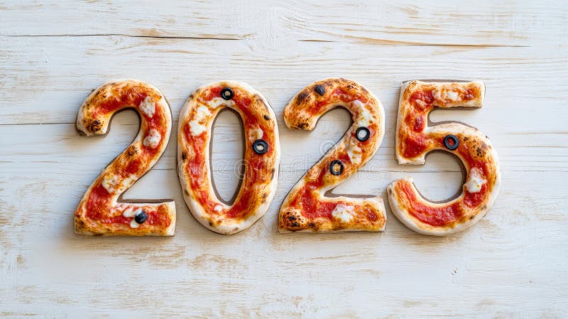 Unique Pizza Shaped As Numbers 2025 Presents a Fun Celebration of the ...