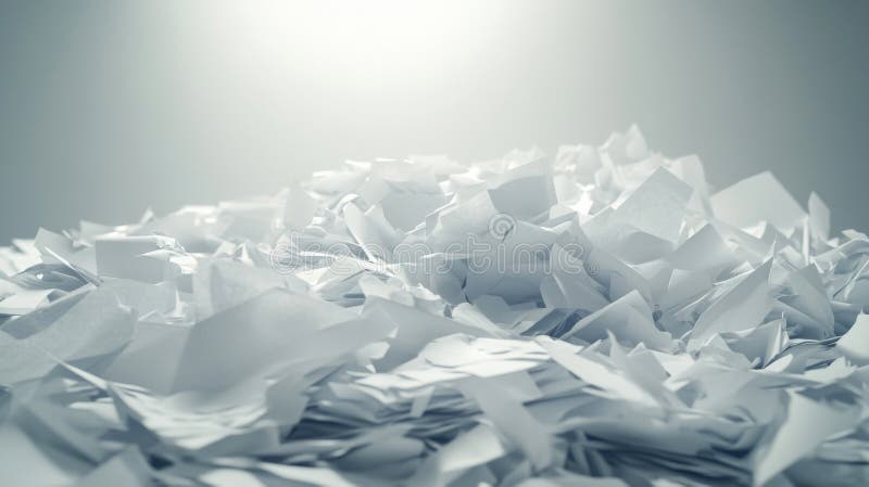 The Creative Display Features a Rectangular Sheet of Paper that Has ...