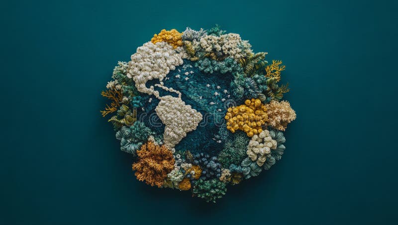 The Creative Display of Underwater Paper Art Features Coral Reef and ...