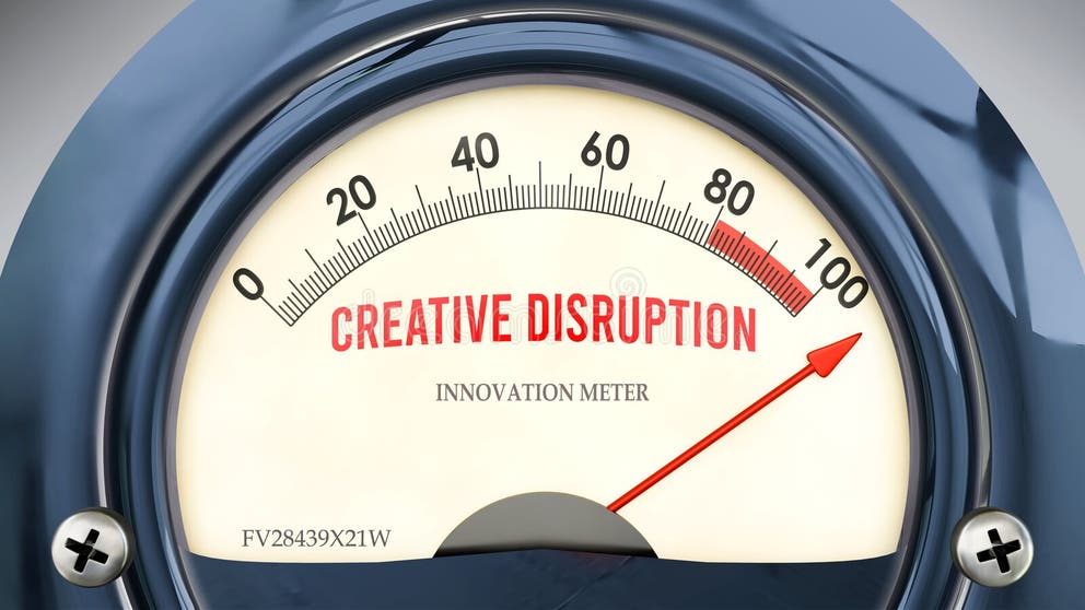 Creative Disruption and Innovation Meter that is Hitting a Full Scale ...