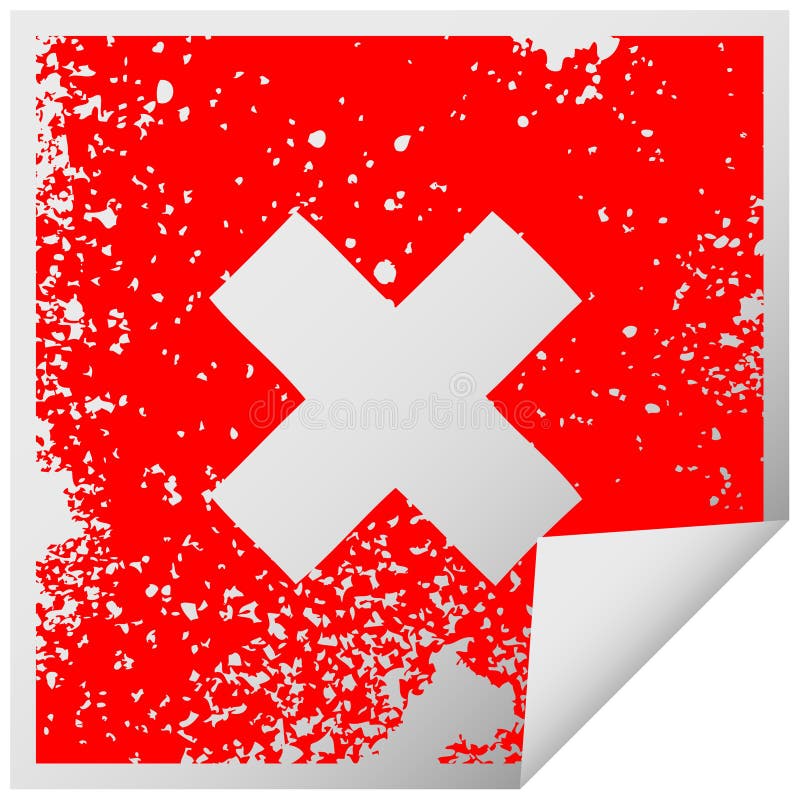 Multiplication Sign Red