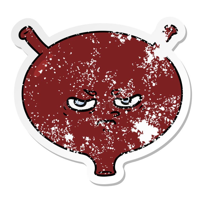 Angry Bladder Stock Illustrations – 32 Angry Bladder Stock ...