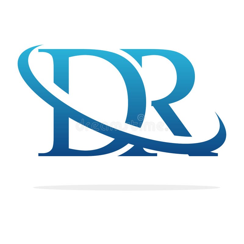 Creative DR Logo Icon Design Stock Vector - Illustration of format ...