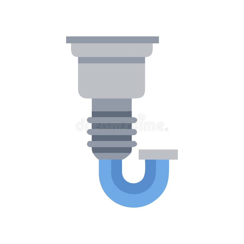 Creative Drain Plug Illustration for Flow Control Stock Illustration ...