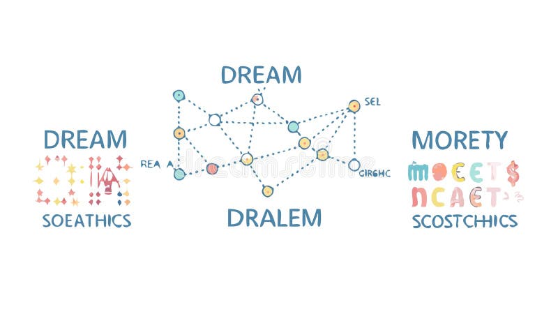 Creative Dream Mind Map, Inspiration Growth Vector Art, Vector Design Generative AI Stock Vector ...