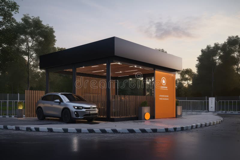 Creative Drive-thru Concept with Unique Ordering Options and Convenient ...