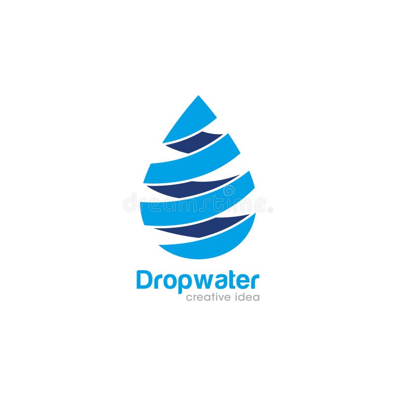 Creative Drop Infographics Design Stock Vector - Illustration of ...