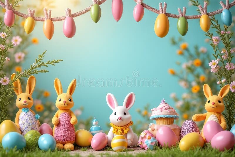 Creative Easter Radio Broadcast Backdrops for Your Station Stock ...