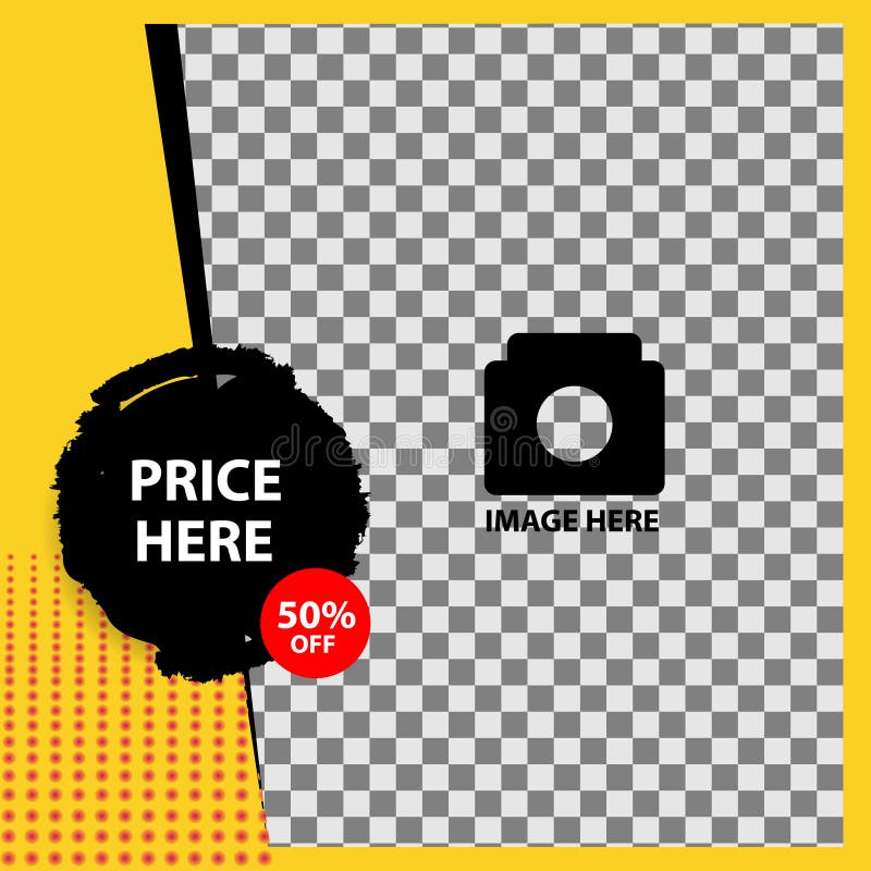 Creative Editable Banner Sale Design for Promo and Advertising Stock ...