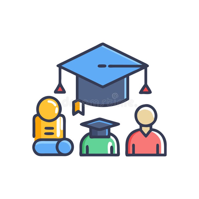 Creative Education Icon for Learning Stock Illustration - Illustration ...