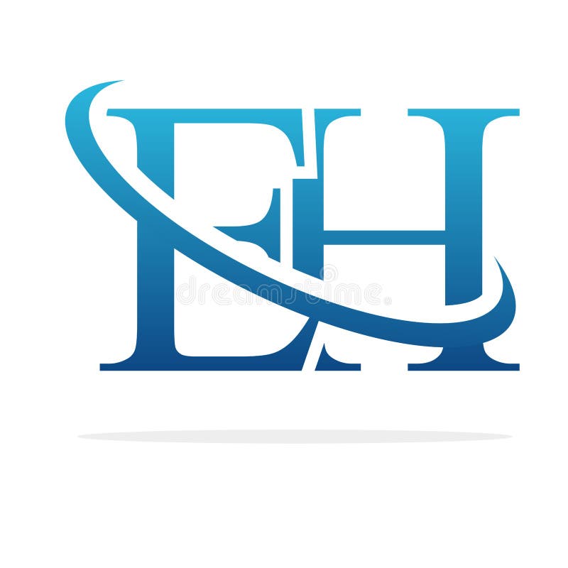 Creative EH Logo Icon Design Stock Vector - Illustration of alphabet ...