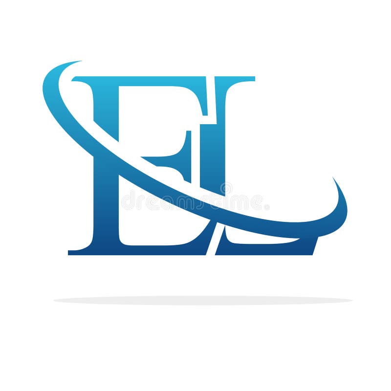 Creative EL Logo Icon Design Stock Vector - Illustration of vector ...