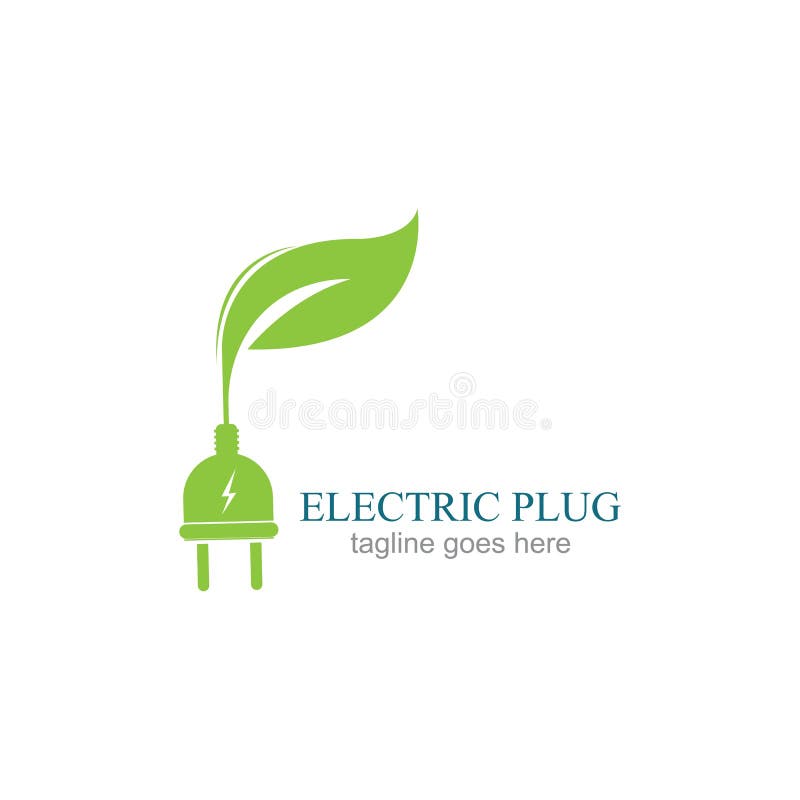 Creative Electrical Plug Logo Concept Vector Design Stock Vector ...