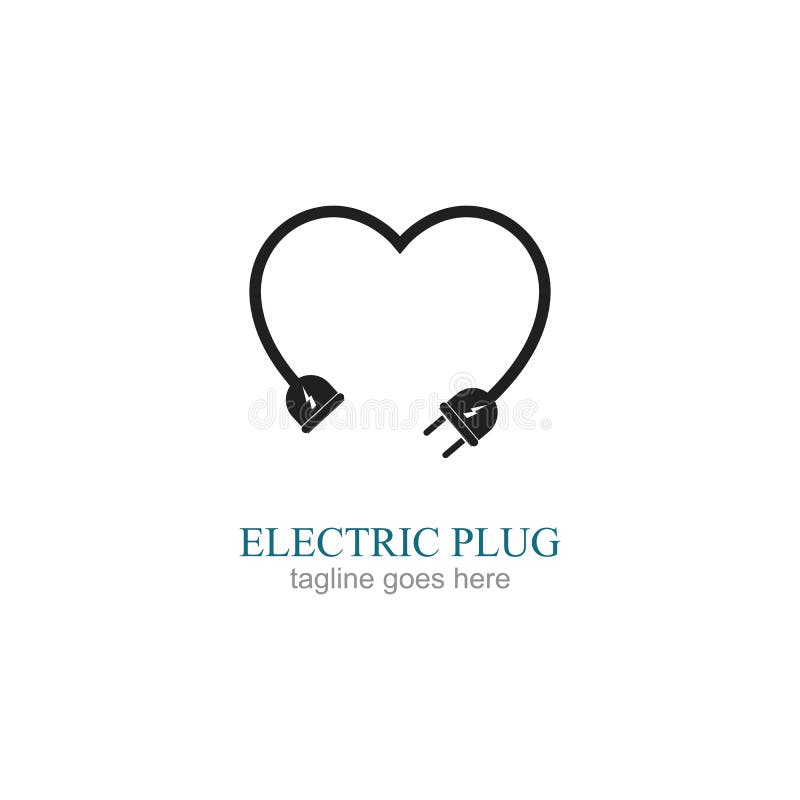 Creative Electrical Plug Logo Concept Vector Design Stock Vector ...