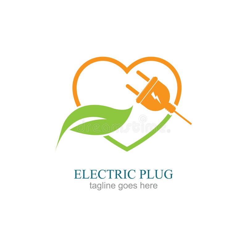 Creative Electrical Plug Logo Concept Vector Design Stock Vector ...