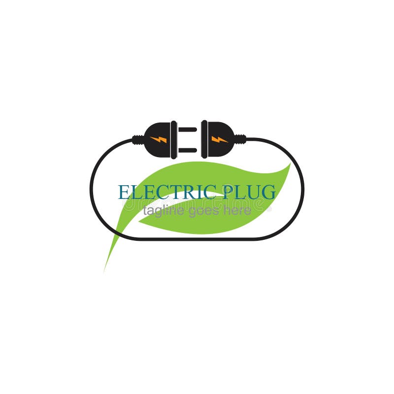 Creative Electrical Plug Logo Concept Vector Design Stock Vector ...