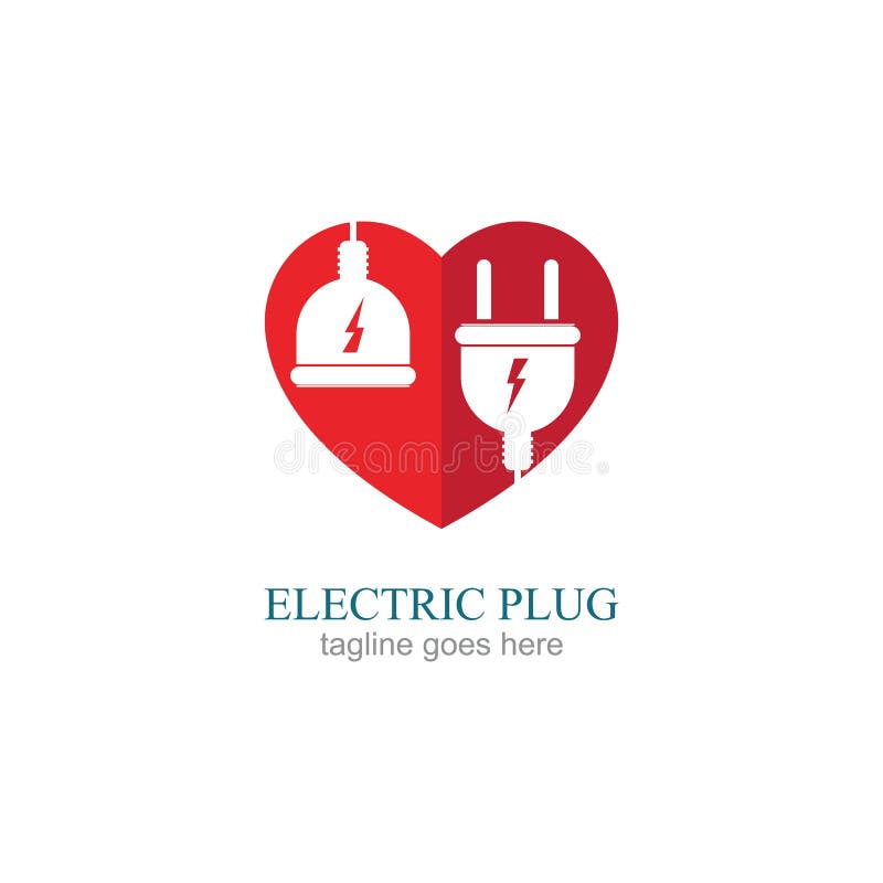 Creative Electrical Plug Logo Concept Vector Design Stock Vector ...