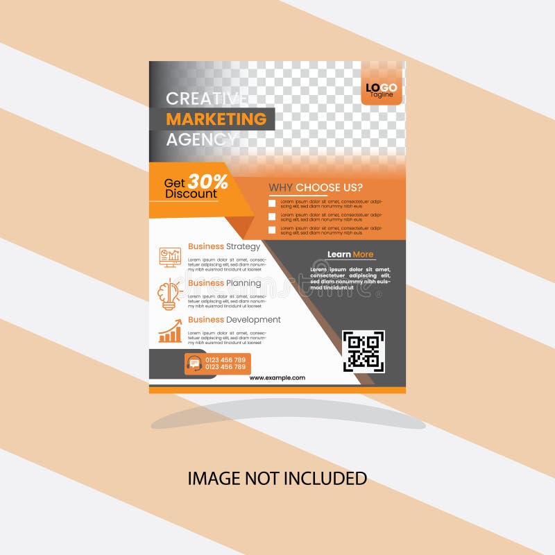 Creative and Elegant Corporate Flyer Template Design Stock Vector ...