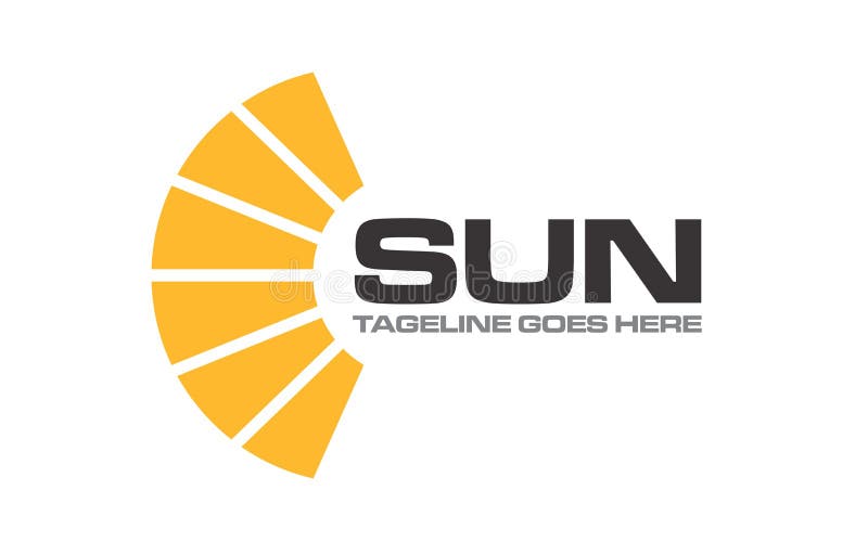 Creative Energy Eco Sun Concept Logo Stock Vector - Illustration of ...