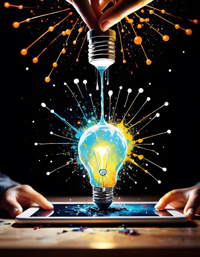 Creative Explosion of the Mind Stock Image - Image of conceptual, brain ...