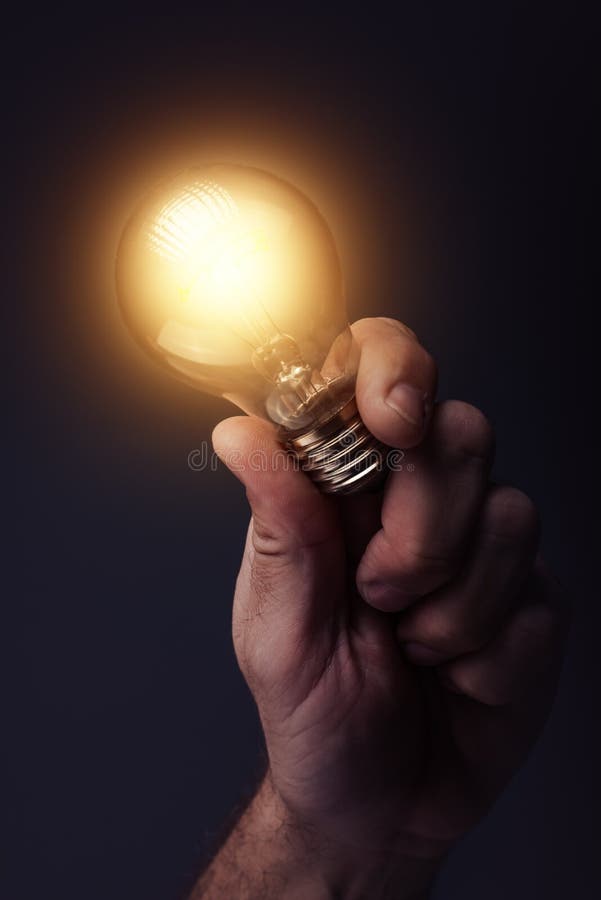Creative Energy and Power of New Ideas Stock Photo - Image of authentic ...