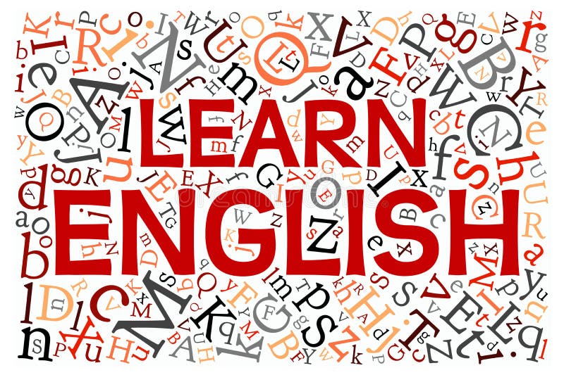 Creative English Alphabet Texture Background Stock Illustration ...