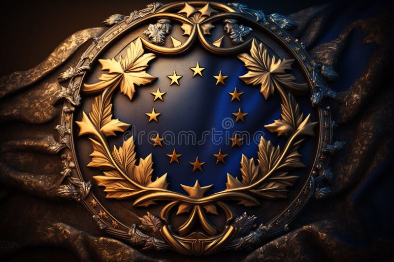 The Creative European Union Symbol Sign Flag , EU in 3D Illustration ... The Creative European Union Symbol Sign Flag , EU in 3D Illustration ...