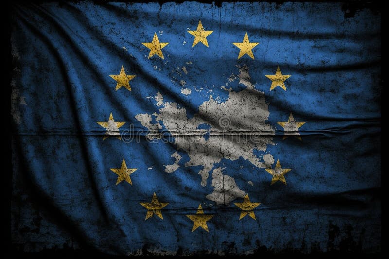 The Creative European Union Symbol Sign Flag , EU in 3D Illustration ... The Creative European Union Symbol Sign Flag , EU in 3D Illustration ...