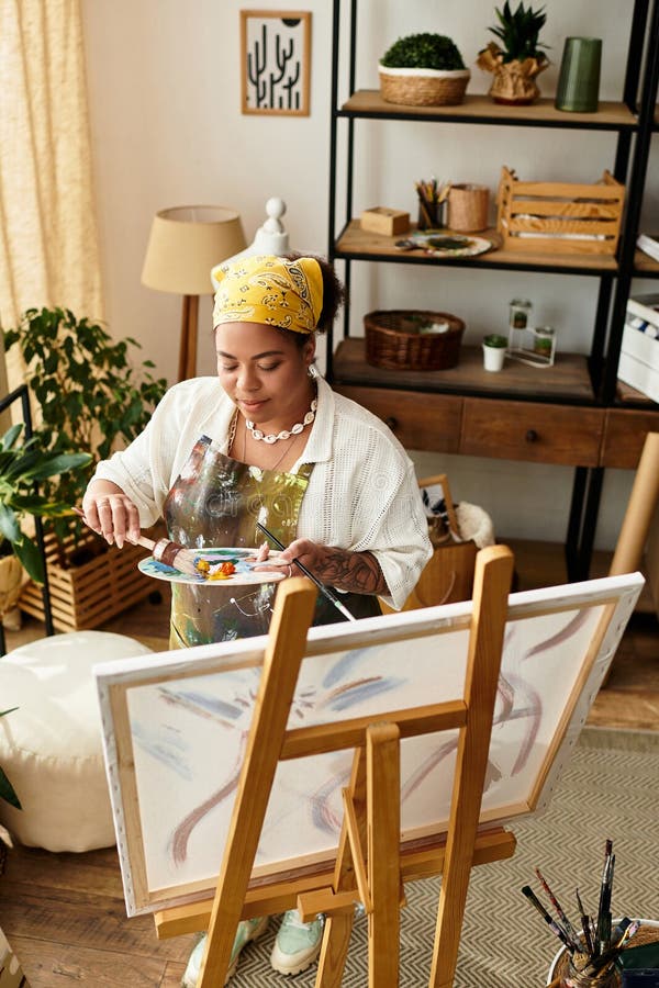 Creative Exploration in a Crafting Workshop Stock Image - Image of ...