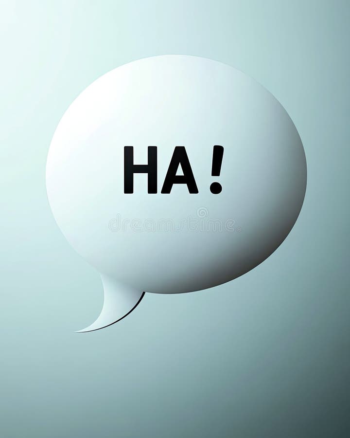Creative Expression through a Playful Speech Bubble with Bold ...