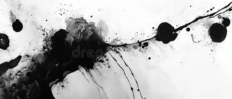 Creative Expressions of Ink Spills Showcasing Texture and Flow in ...