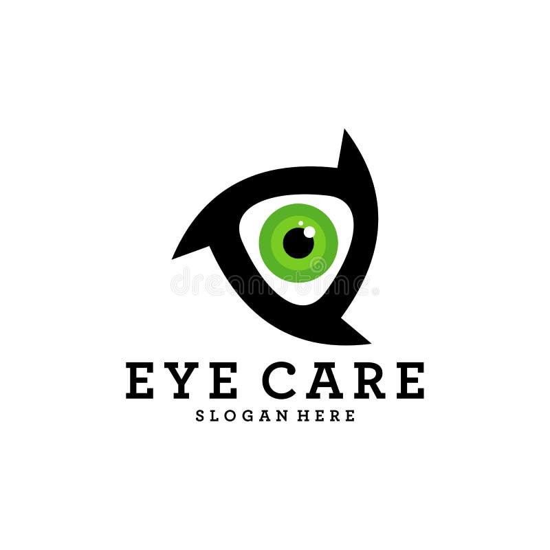 Creative Care Eye Concept Logo Design Template, Eye Care Logo Design ...