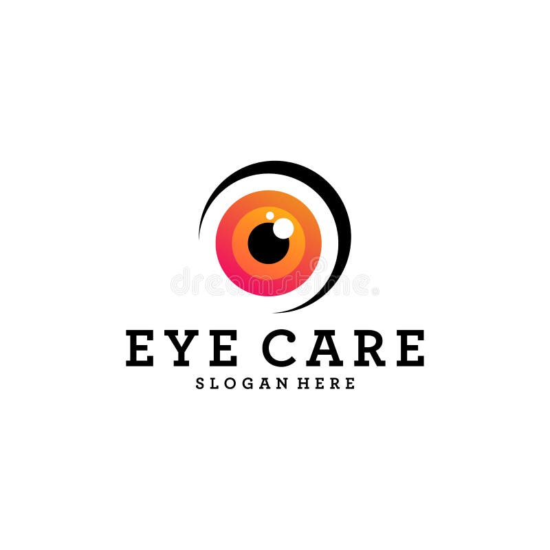 Creative Eye Concept Logo Design Template, Eye Care Logo Design Vector ...