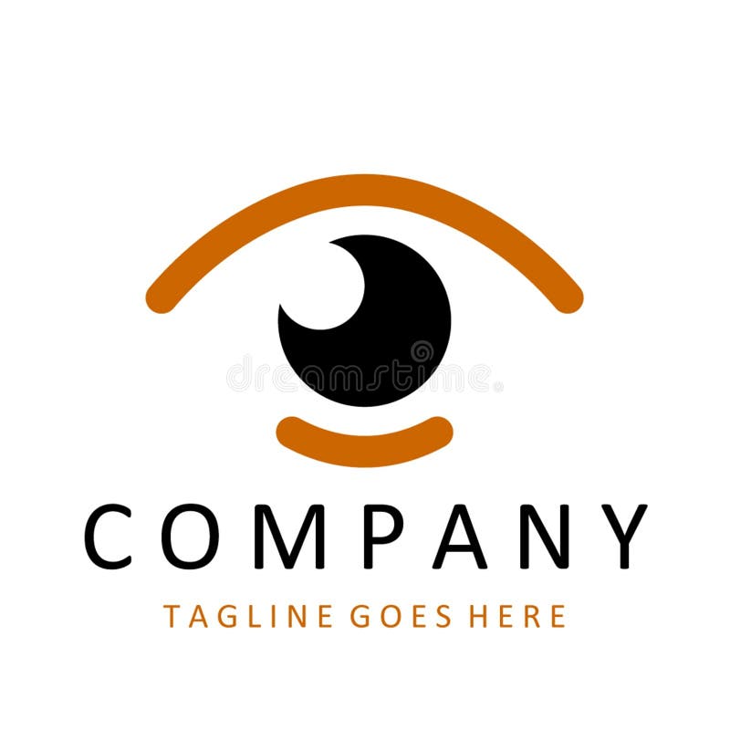Creative Eye Concept Logo Design Template Stock Vector - Illustration ...