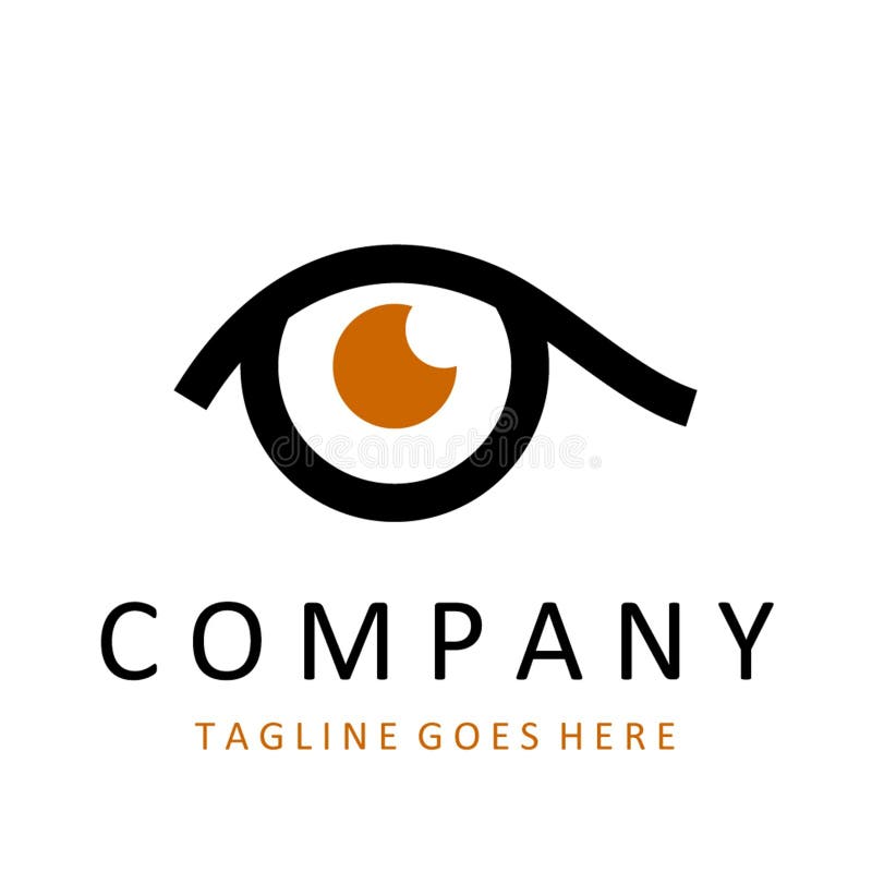 Creative Eye Concept Logo Design Template Stock Vector - Illustration ...