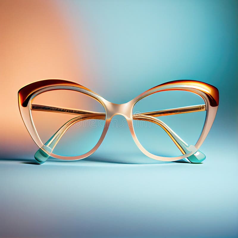 Eyeglasses E-commerce Product Shoot Made with Generative AI Stock ...