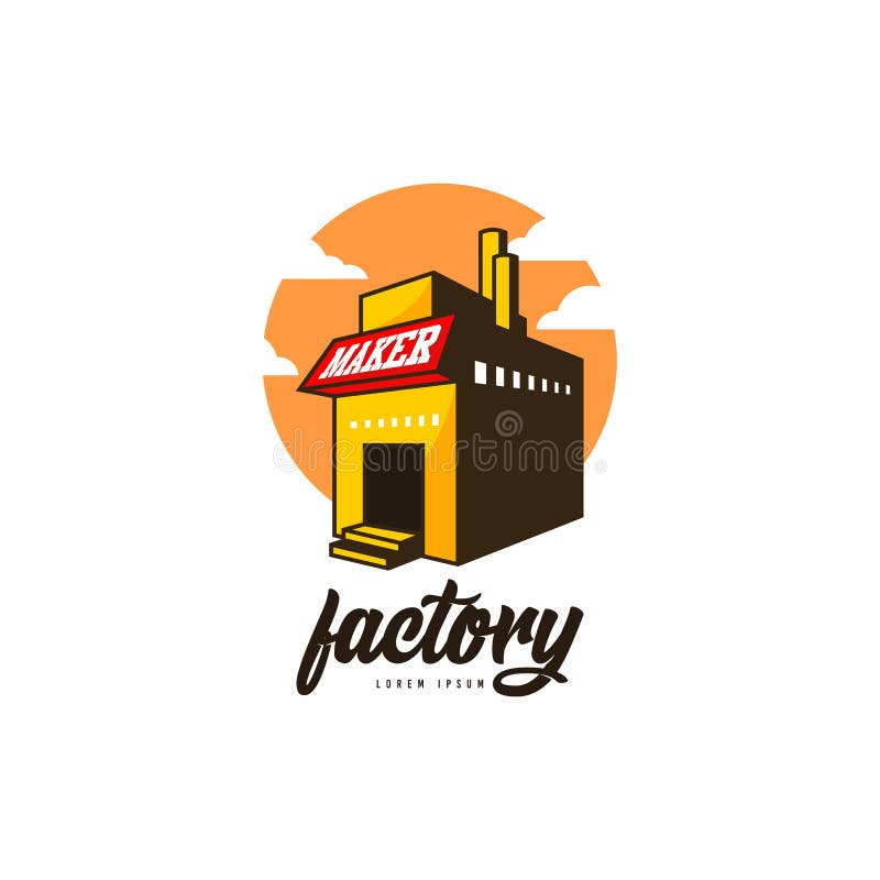 Creative Factory Logo Vector Art Logo Stock Illustration - Illustration ...