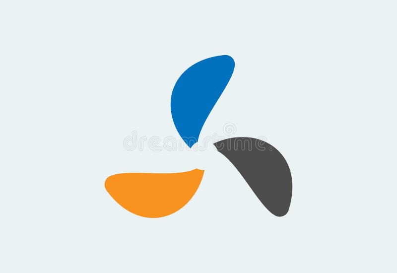 Creative Fan Logo Design, Vector Illustration Stock Illustration ...