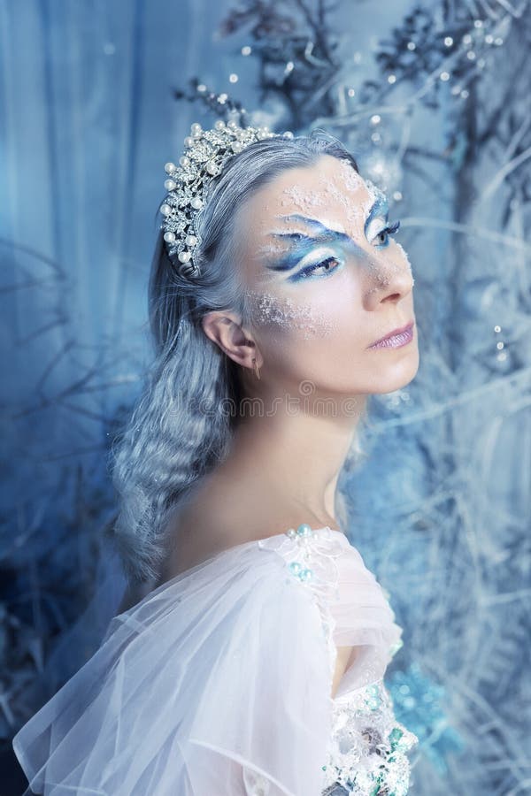 Creative fantasy make up stock photo. Image of fashion - 284291690