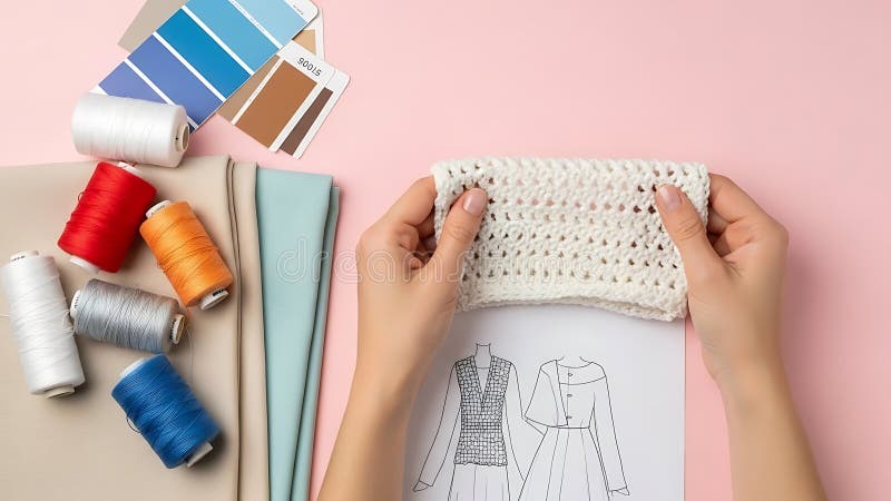 Creative Fashion Design Workspace Stock Illustrations – 4,901 Creative ...