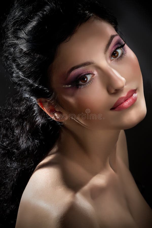 Creative fashion makeup stock image. Image of face, health - 31246101