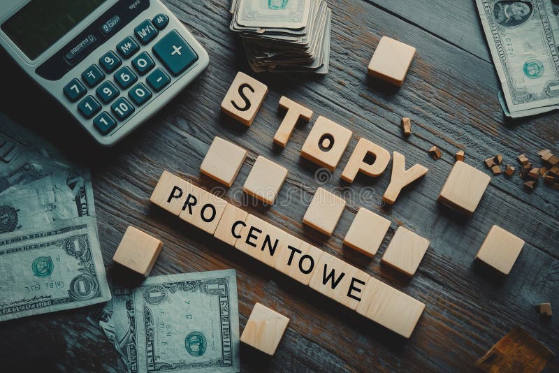 Creative Financial Analysis Setup Stock Illustration - Illustration of ...