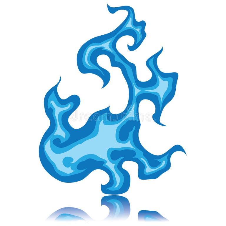 Creative Fire Design. Vector Illustration Decorative Design Stock ...