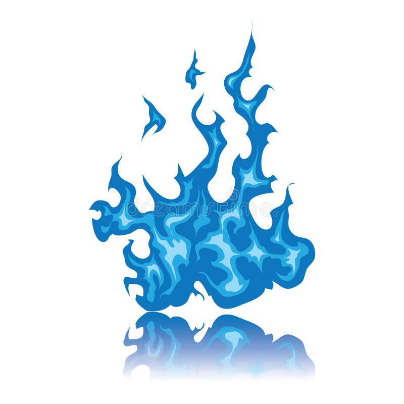 Creative Fire Design. Vector Illustration Decorative Design Stock ...