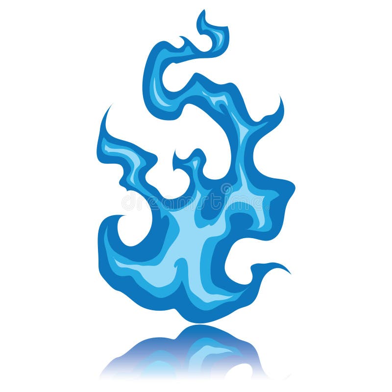 Creative Fire Design. Vector Illustration Decorative Design Stock ...