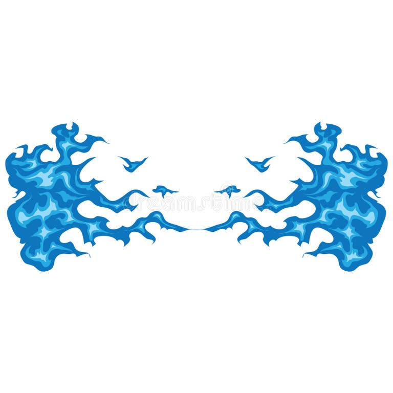 Creative Fire Design. Vector Illustration Decorative Design Stock ...