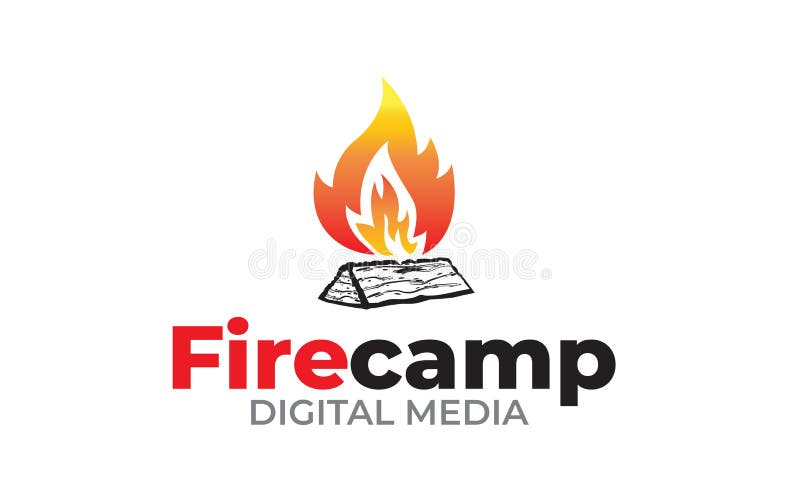 Creative of Fire Flame Brand Logo Design Stock Vector - Illustration of ...