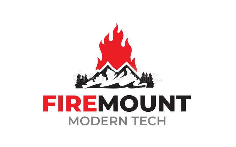 Creative of Fire Flame Brand Logo Design Stock Vector - Illustration of ...