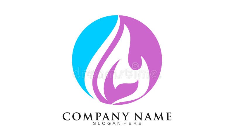 Creative Fire Symbol Icon Logo Stock Vector - Illustration of business ...