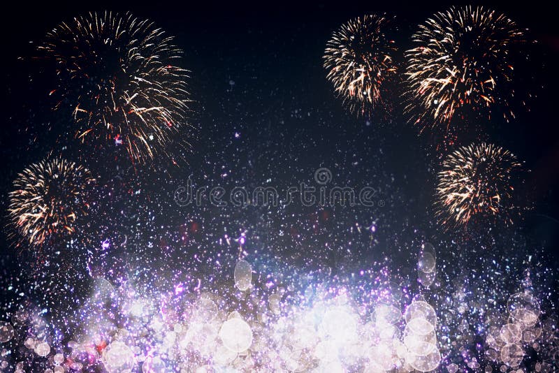 Creative firework backdrop stock photo. Image of element - 109742612